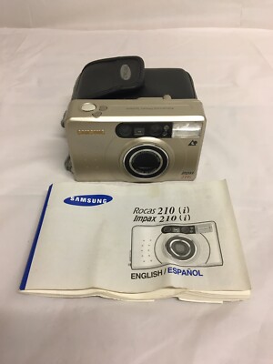 Samsung Impax 210i APS Point & Shoot Film Camera Kit with Box, Case ...