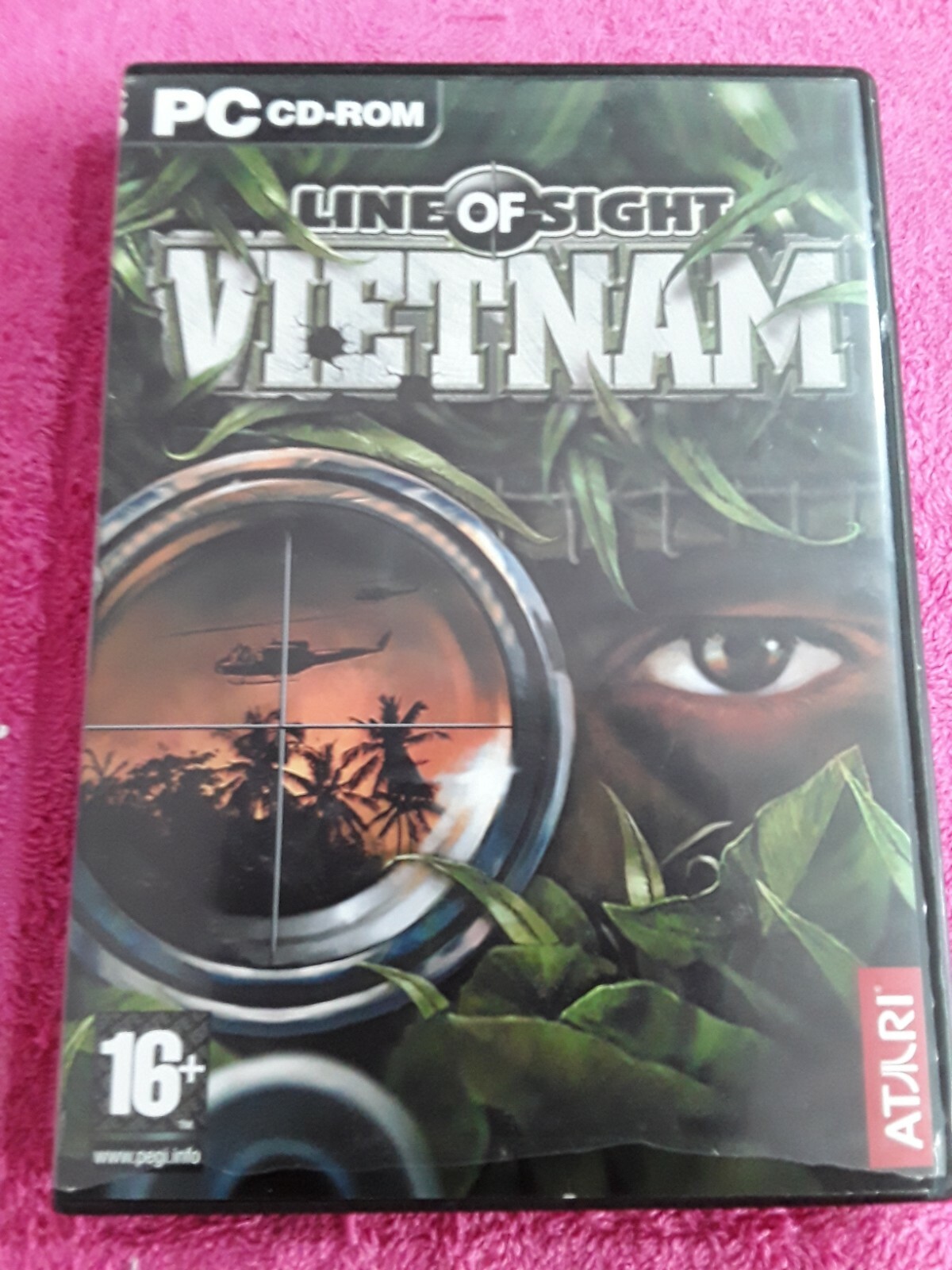 Line of Sight Vietnam PC CD ROM Set Atari | eBay