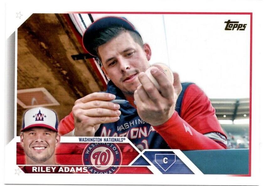 2023 Topps Update Series - Riley Adams #US136 Ssp Image Variation ...