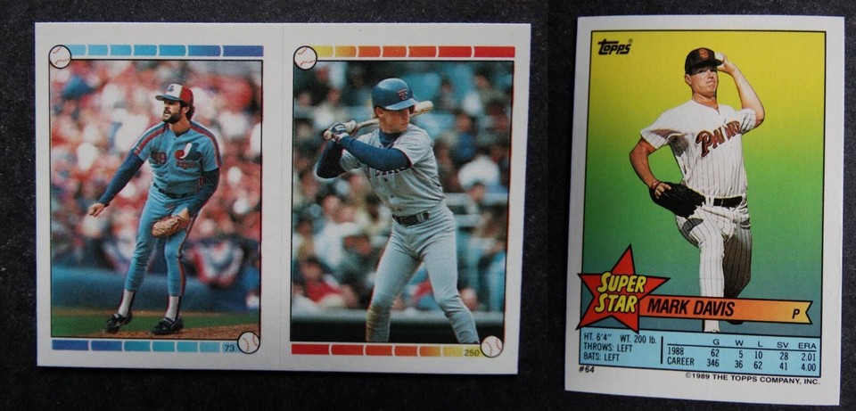 1989 Topps Stickers Baseball Cards Complete Your Set U Pick From List ...