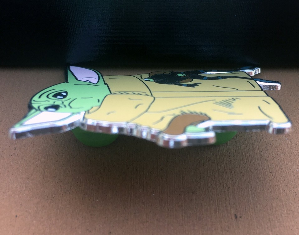 Grogu (Baby Yoda The Child) Mandalorian Disney Fantasy Star Wars Pin | eBay
