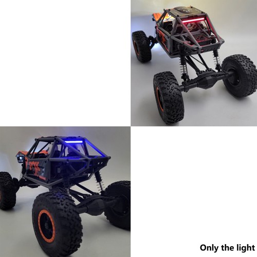 Top Rear LED Lights Red/Blue Lamps For AXIAL 1/18 UTB18 CAPRA RC Car ...