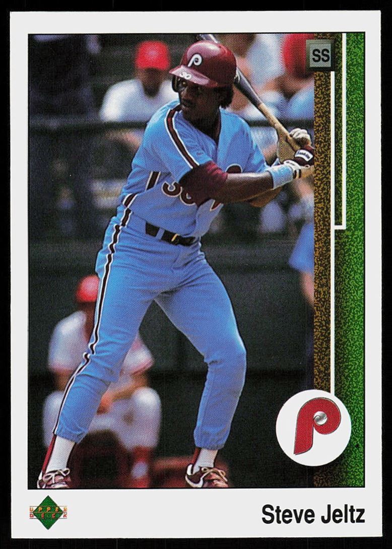 1989 Upper Deck Steve Jeltz Philadelphia Phillies #219 | eBay