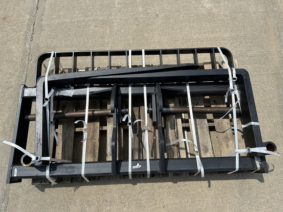 New Arrow Forks 48" fit Genie Terex 1048 1056 642 5519 Telehandler Fork ...