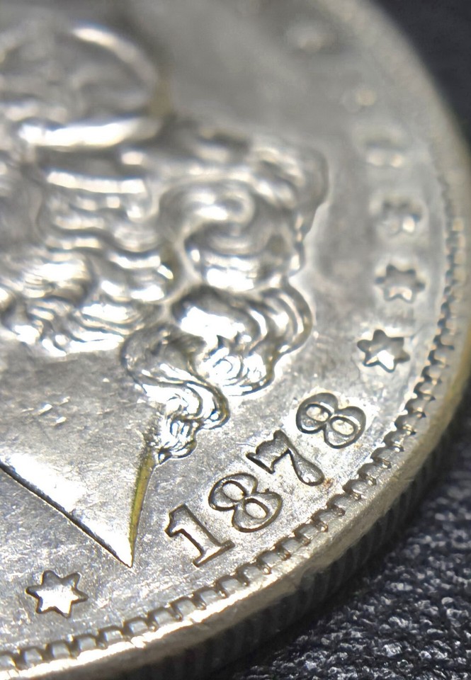 1878-S Morgan Silver Dollar - Rare Repunched Mint Mark (RPM)! | eBay