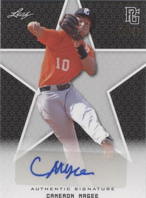 2020 Leaf Perfect Game National Showcase - Cameron Magee #BA-CM4 /50 ...