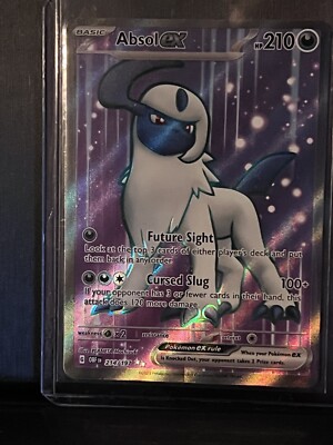 Pokémon TCG Absol ex SV03: Obsidian Flames 214/197 Holo Ultra Rare ...
