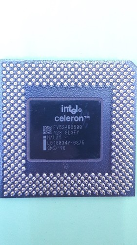 Intel® Celeron® Processor 500 MHz, 128K Cache, 66 MHz FSB PGA 370 SL3FY ...