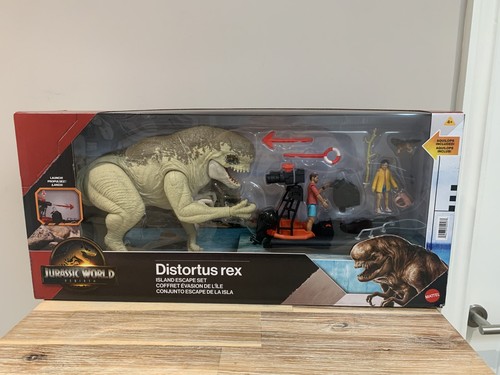 RARE Jurassic World Rebirth Distortus Rex Island Escape Dinosaur ...