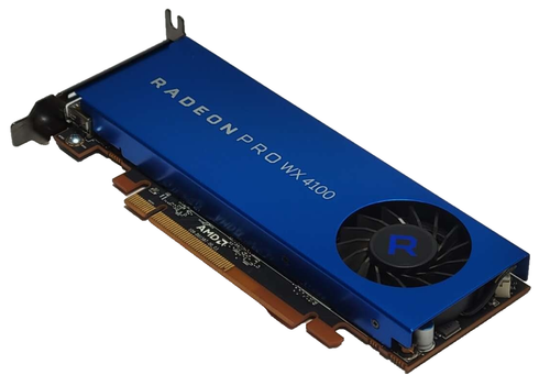 AMD Radeon Pro WX 4100 WX4100 4GB GDDR5 Graphics Video Card GPU Low ...