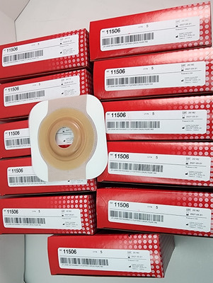 Lot of 11 Boxes Hollister 11506 CeraPlus 2pc Ostomy skin barrier Box/5 ...