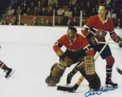 Autographed 8x10 TED HARRIS Montreal Canadiens photo - w/COA | eBay