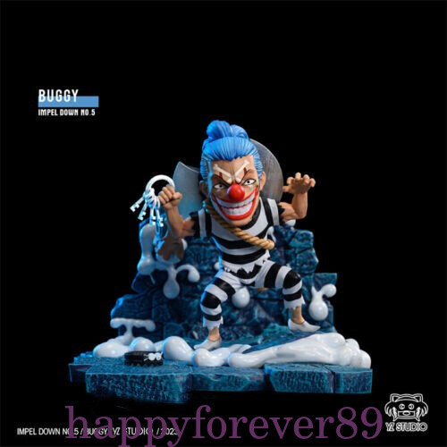YZ Studio One Piece Buggy Resin Statue Pre-order WCF Scale Prison ...