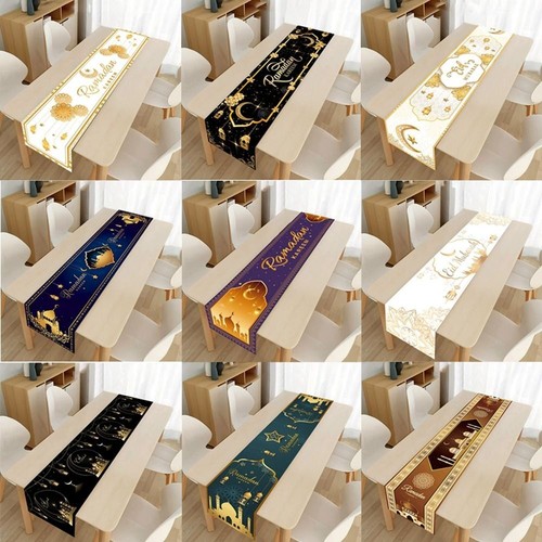Polyester Ramadan Table Runner Table Cover Islamic Muslim Party | eBay