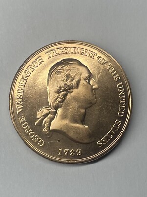 Vintage US President George Washington Token Peace and Friendship Coin ...