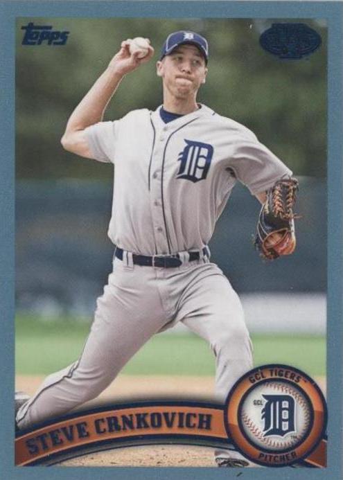 2011 Topps Pro Debut - Steve Crnkovich #29 Blue /309 (RC) for sale ...