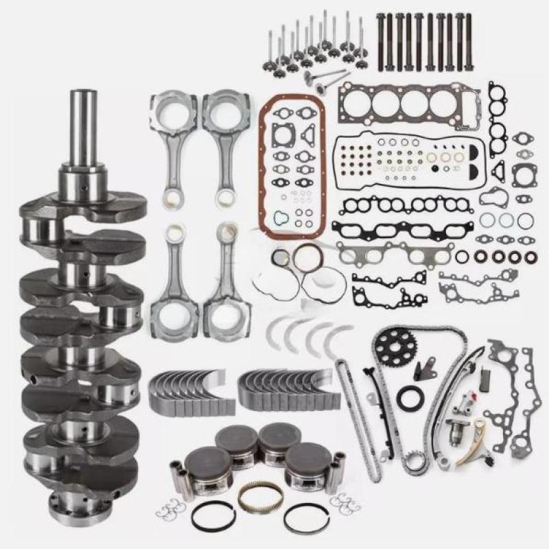 3RZ-FE Engine Piston Gasket Timing Kit w/ Crankshaft Rods For Toyota ...