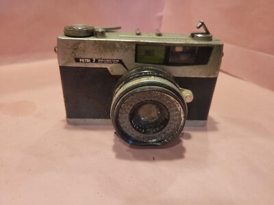 VTG PETRI / 7 - GREEN-O-MATIC SYSTEM RANGEFINDER CAMERA 45MM- For Parts ...