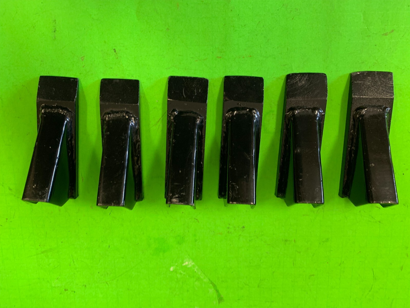 Set/6 box scraper blade scarifier ripper point tips for 3/4" thick ...