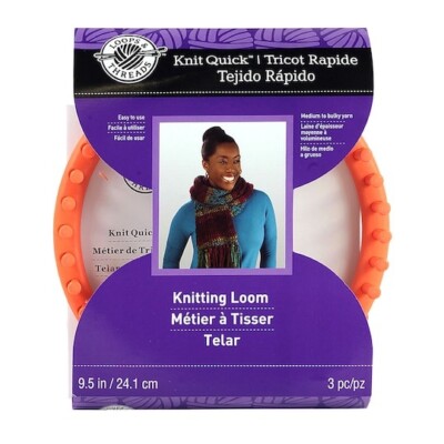 Knitting Loom Set - "Quick Knit" - Loops & Threads | eBay