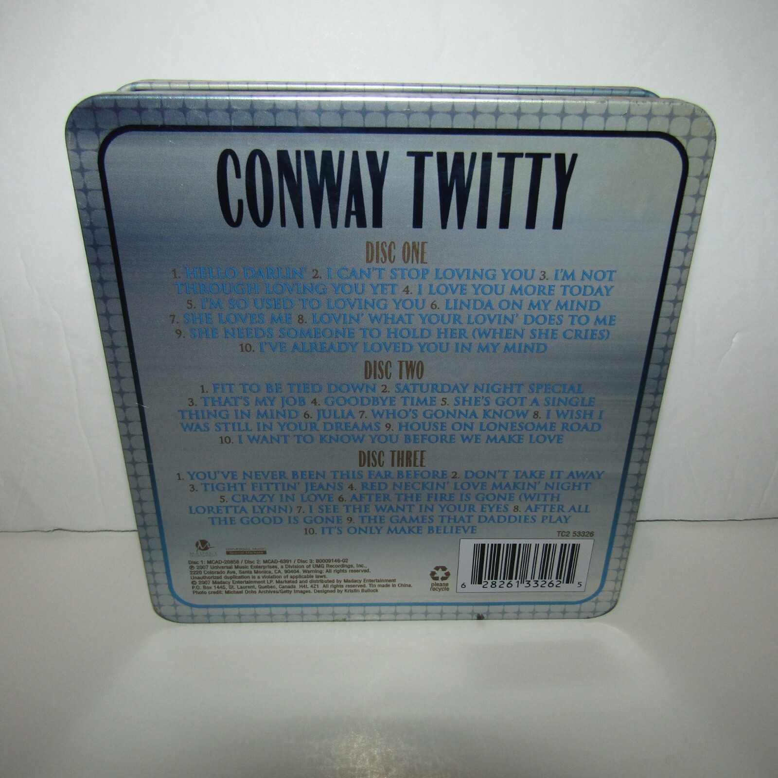 The Conway Twitty Collection by Conway Twitty (CD, 2007, 3 Discs ...