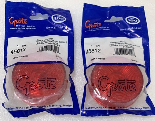 GROTE 45812 2-1/2" ROUND CLEARANCE MARKER LIGHTS TWIST-ON MOUNTING | eBay