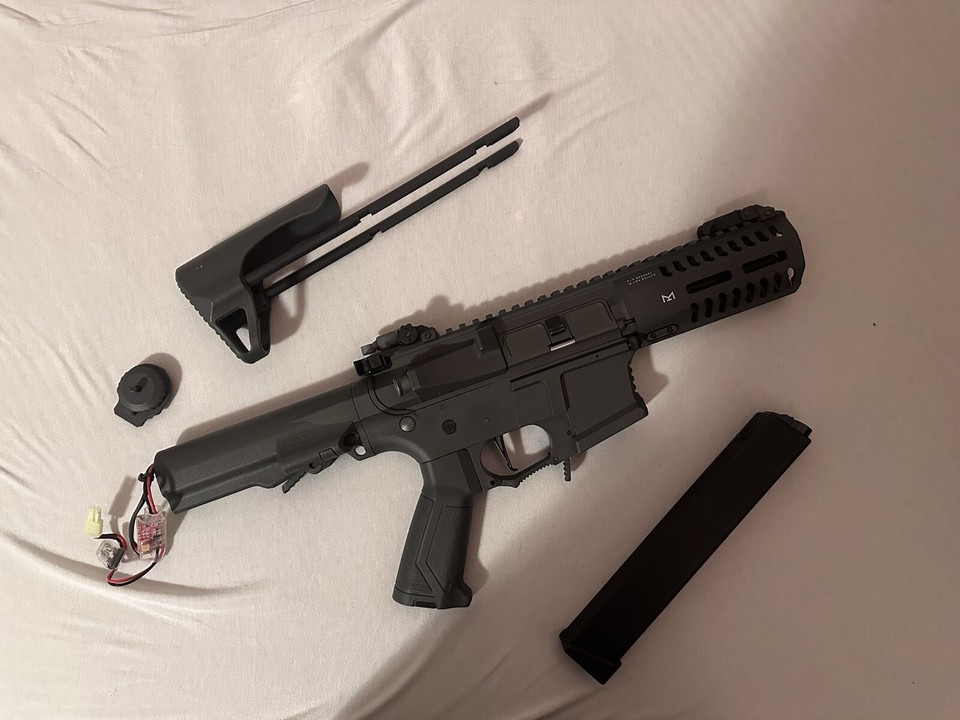 Airsoft AEG G&G ARP9 Electric Rifle w/ Adjustable stock (Magazine ...