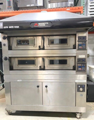 Oven Proffer Moretti Forni P12LC8UL Double Electric , (2) 58" x 53"x 7 ...