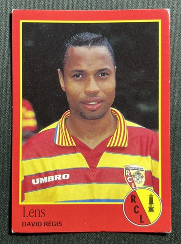 113 DAVID REGIS RC LENS PANINI FOOT 97 1996-1997 FOOTBALL | eBay