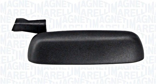 Door Handle Front Rear Right Without Lock Black Plastic Fits FIAT Punto ...