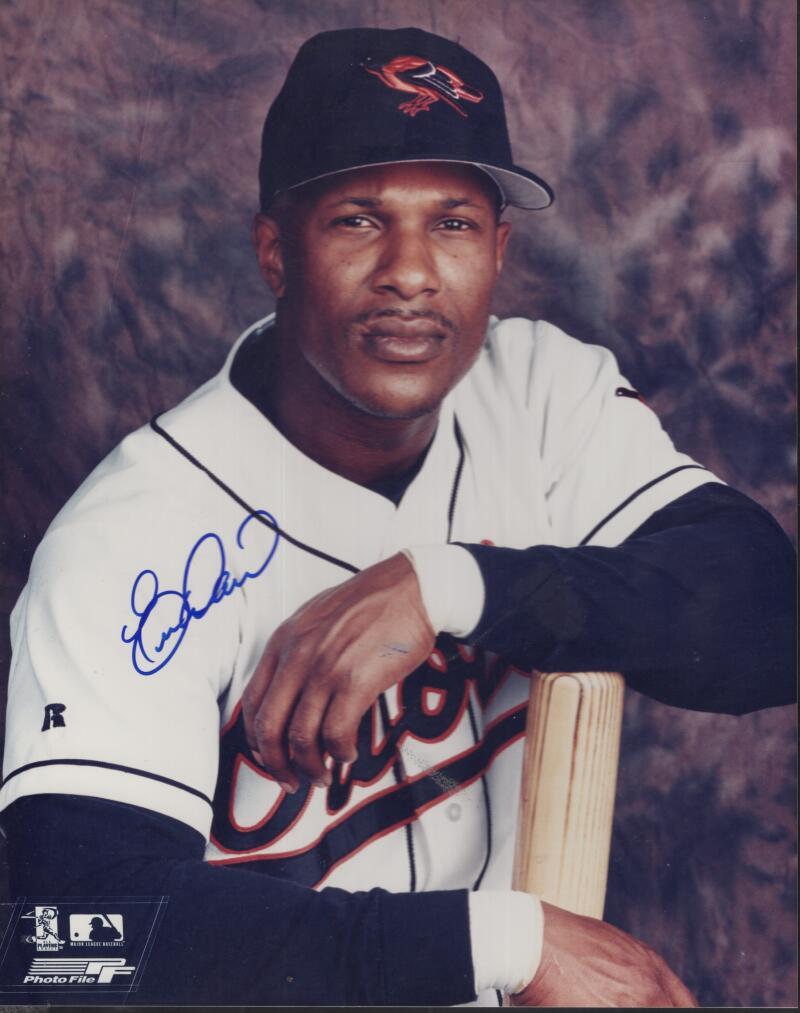 ERIC DAVIS ORIOLES SIGNED AUTOGRAPHED 8X10 PHOTO W/ COA | eBay