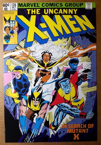Uncanny X-Men 126 Storm Wolverine Cyclops Marvel Comics Poster by Dave ...