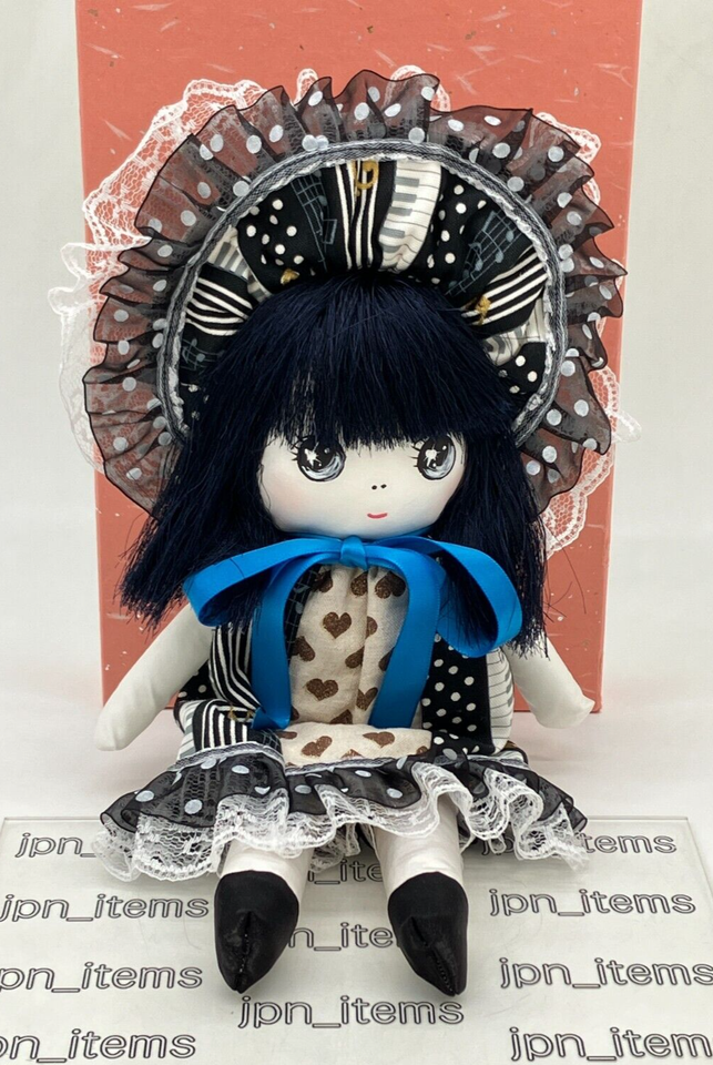 Handmade Japan Plush Cotton Bunka Doll Japanese Retro Style Black Eyes ...