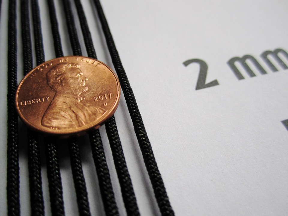 12 Ft Radio Dial Cord String (144") BRAIDED 2mm BLACK for Vintage Radio ...