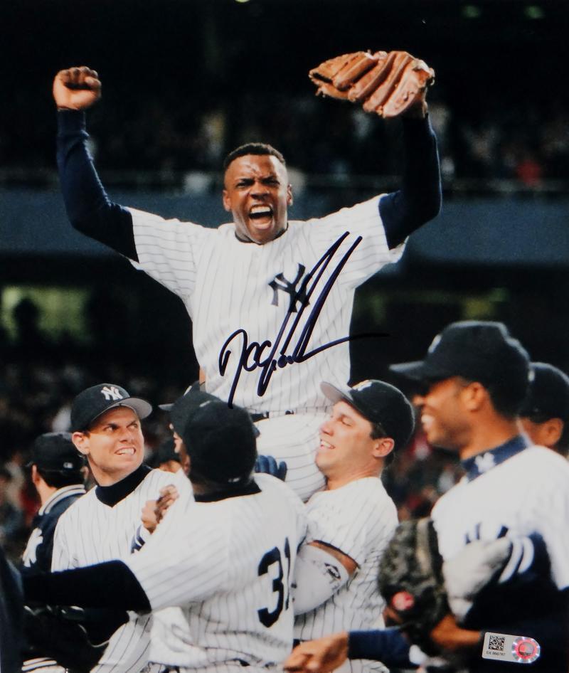 Doc Gooden Signed NY Yankees 8x10 Celebrating Photo- MLB Authenticated ...