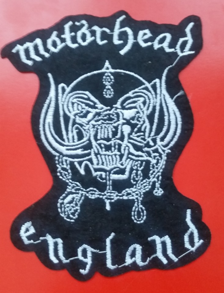 Patch Music Rock Band MOTORHEAD England Lemmy Speed Metal GOTH Deathroc ...