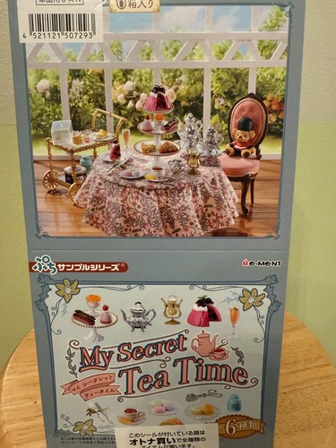 Re-Ment My Secret Tea Time Full Set of 6 Dollhouse Miniature Calico ...