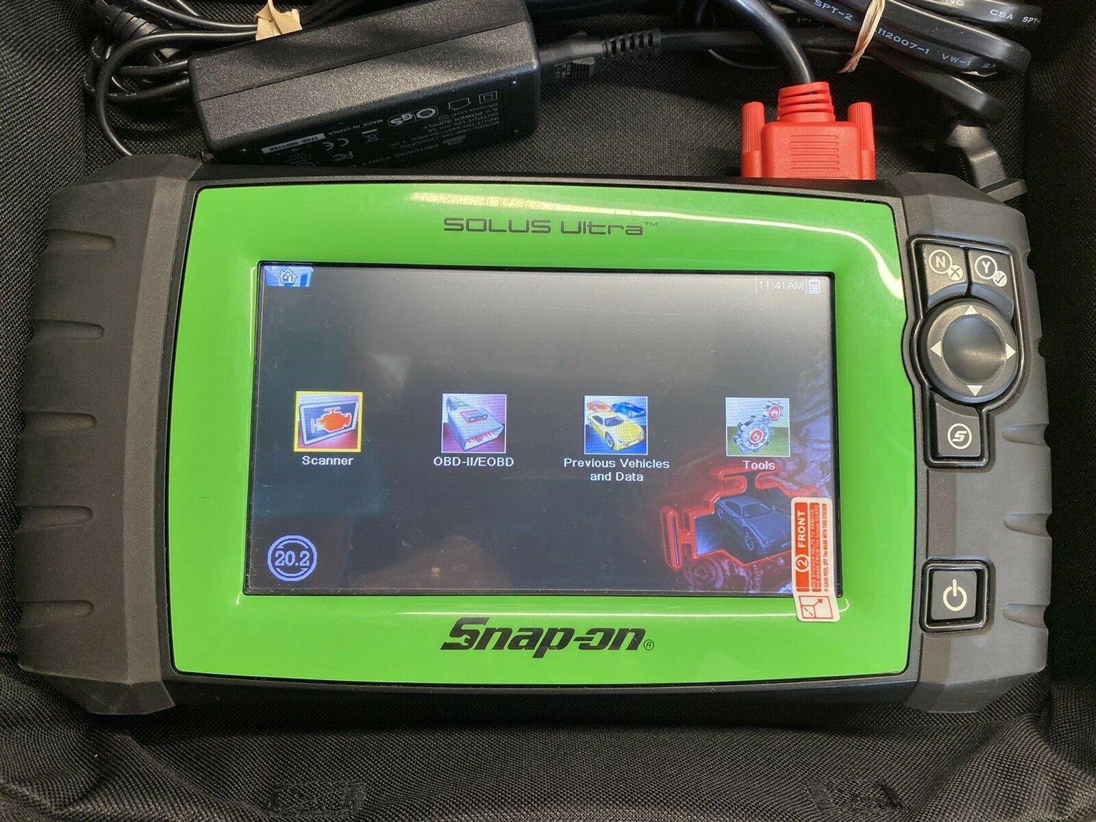 Snap-on Solus Ultra 20.2 RARE Diagnostic Automotive Scanner EESC318 ...