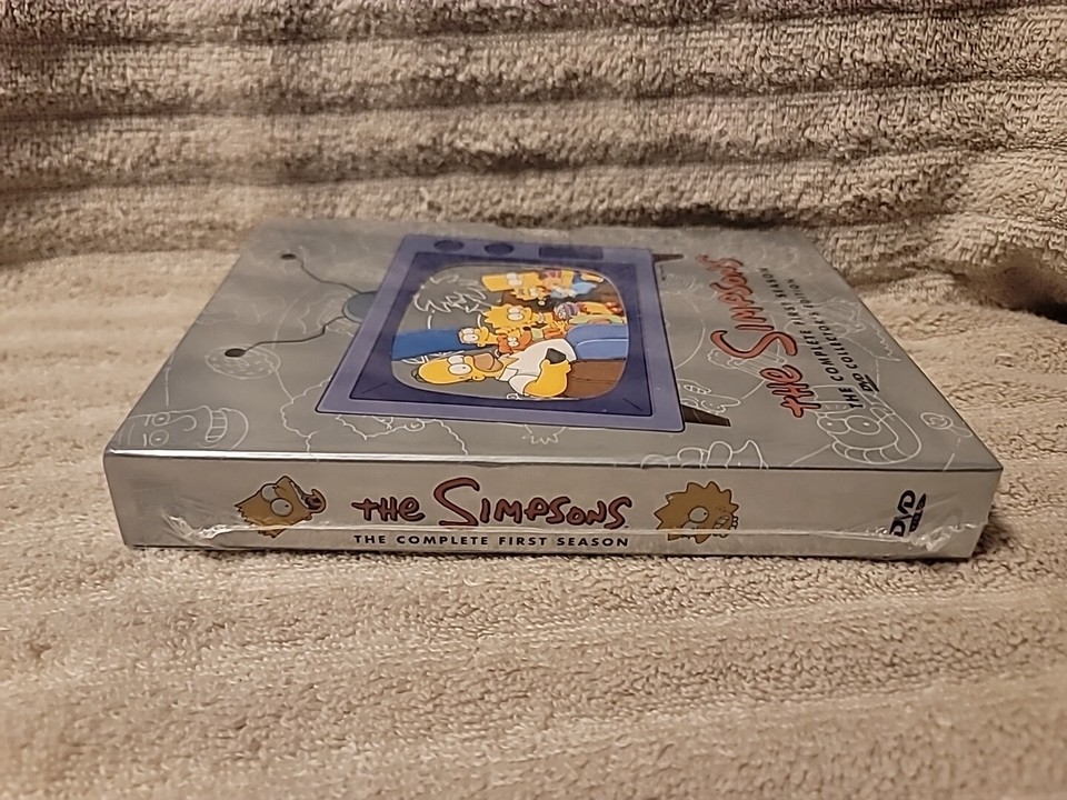 The Simpsons - The Complete First Season (DVD, 3-Disc Set, Collectors ...