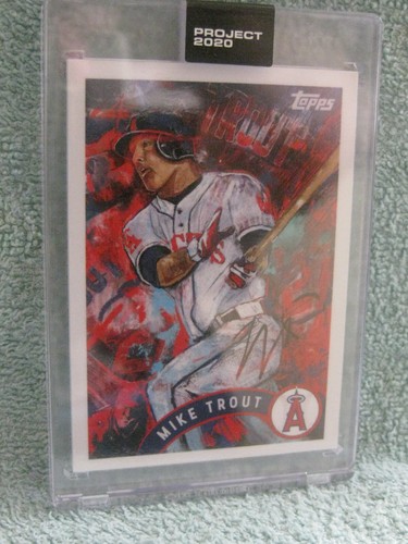 2020 Topps Project 2011 Topps Update /13200 Mike Trout Andrew Thiele ...