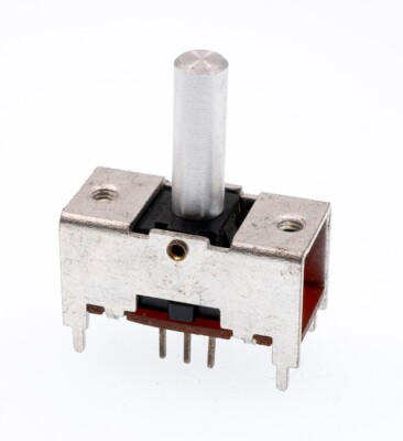 Panel Mount 6-pin 2 Position DPDT Toggle Switch, Round Baton Actuator ...