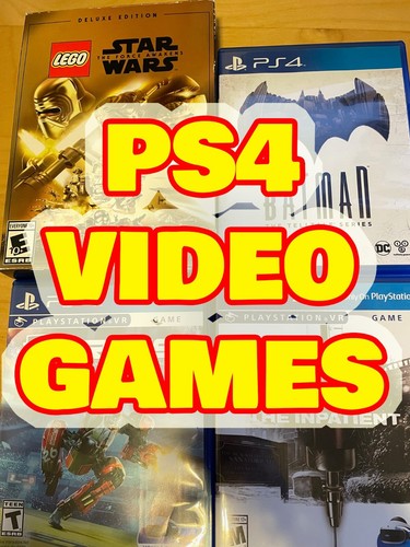 PS4 Games - RIGS, THE INPATIENT (PSVR), BATMAN TELLTALE SERIES, STAR ...