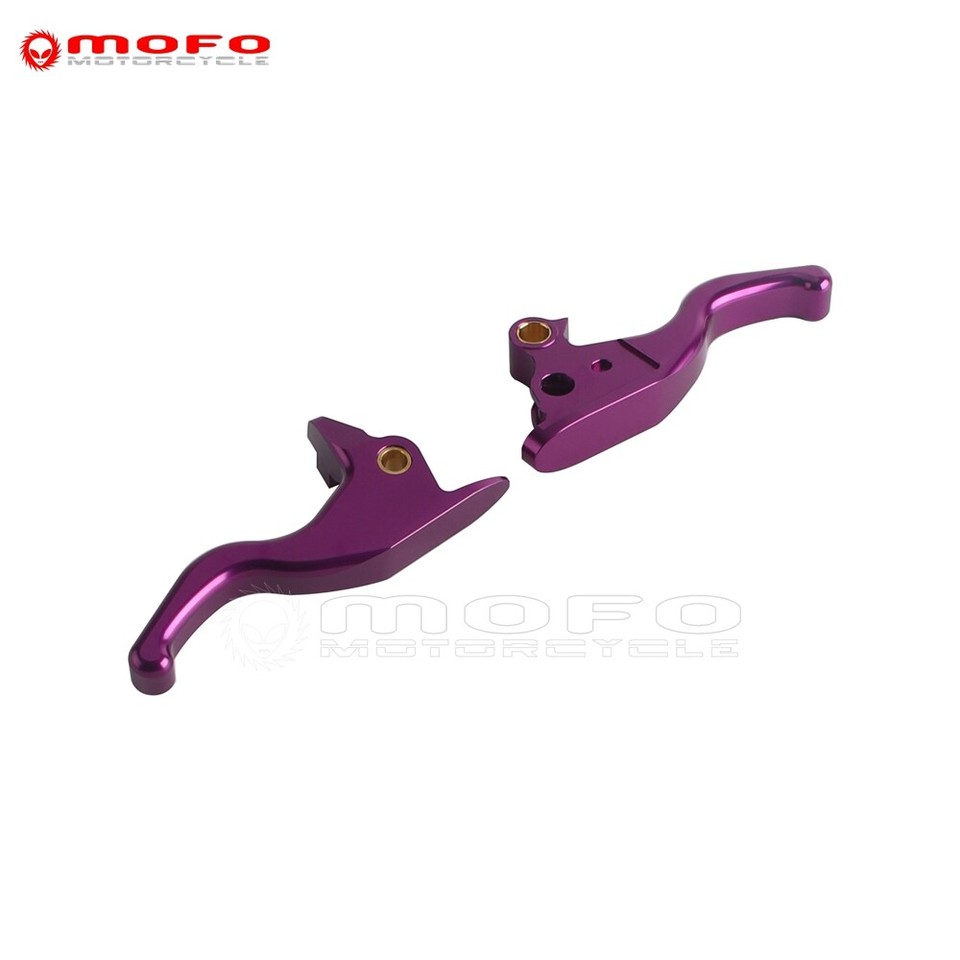 Shorty Hand Brake Clutch Lever For Harley FXFBS FXBBS FXLRS FXBR FXST ...