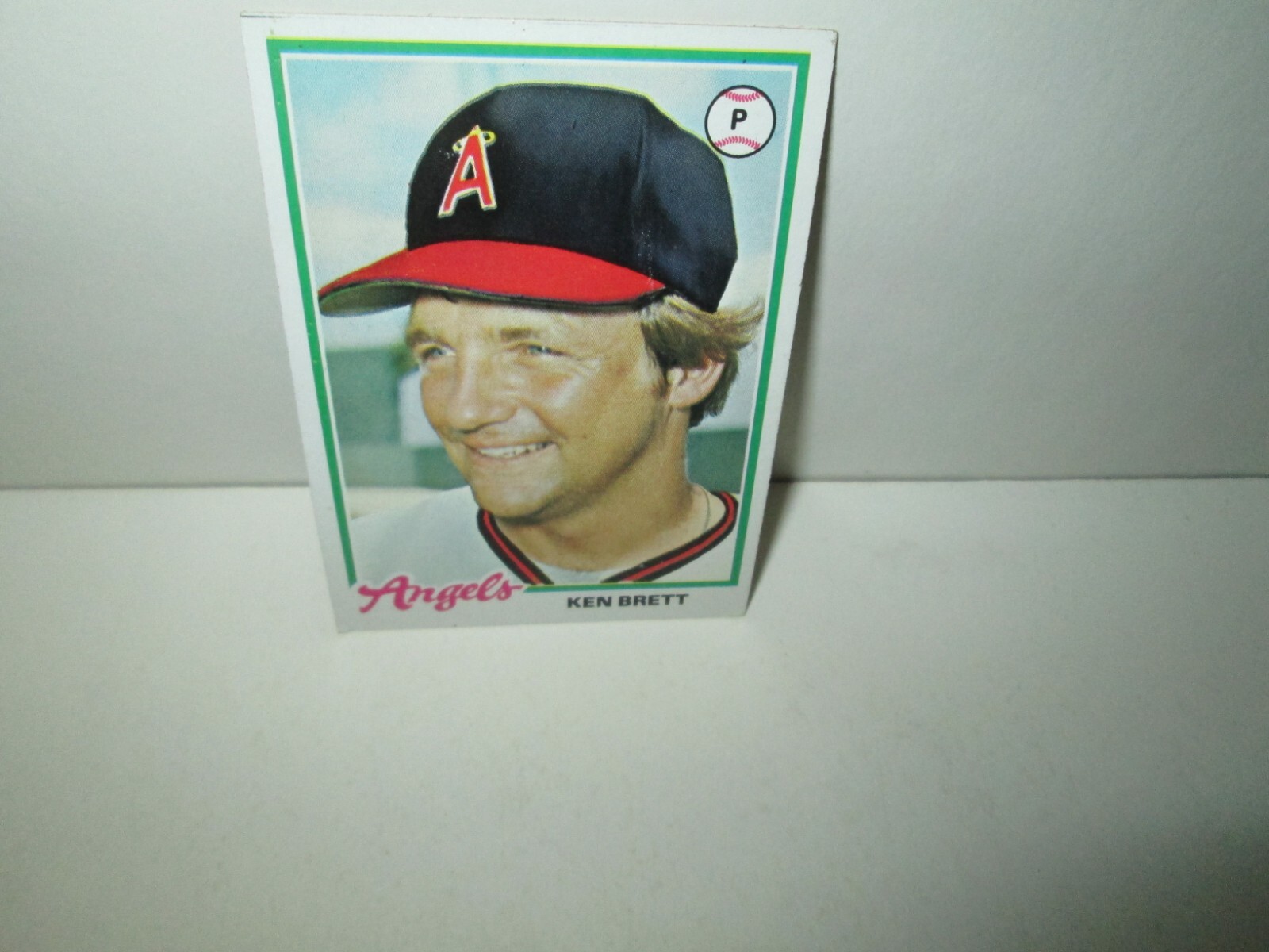KEN BRETT 1978 Baseball Card Topps #682 CALIFORNIA ANGELS Pitcher Exc ...