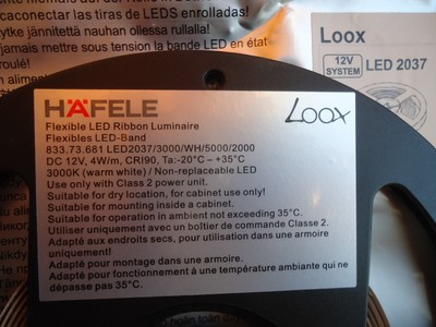 Hafele Led Ribbon Strip Lights | Shelly Lighting