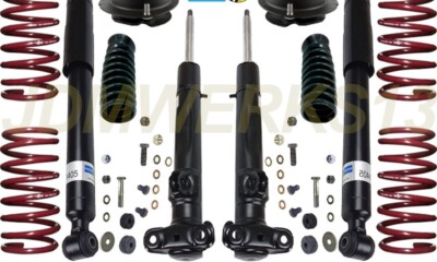 FCS STRUTS SHOCKS & VOGTLAND SPRINGS Strut Mounts & BOOTS KIT for VW ...