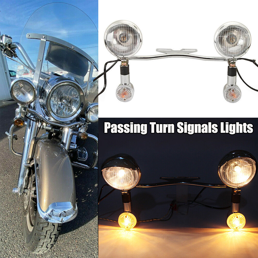 Passing Turn Signals Spot Lights For Victory V92C V92SC V92TC Deluxe ...