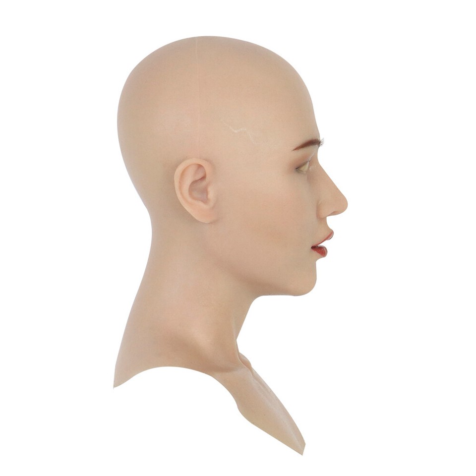 KnowU Cosplay Silicone Headgear Female Permanent Make Up Transgender | eBay
