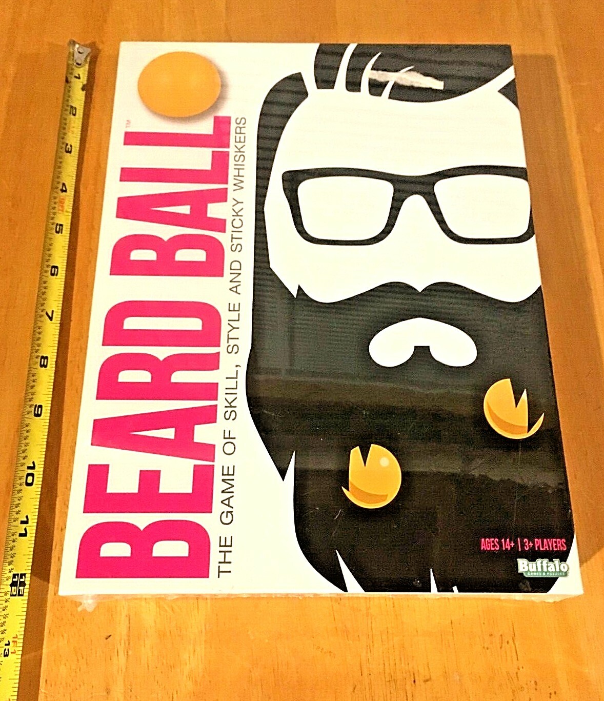 BEARD BALL THE GAME OF SKILL, STYLE, & STICKY WHISKERS by BUFFALO GAMES ...
