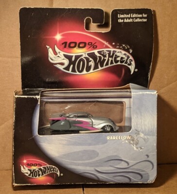 100% Hot Wheels Ed Newton Rareflow Custom Car Diecast 1/64 Silver ...